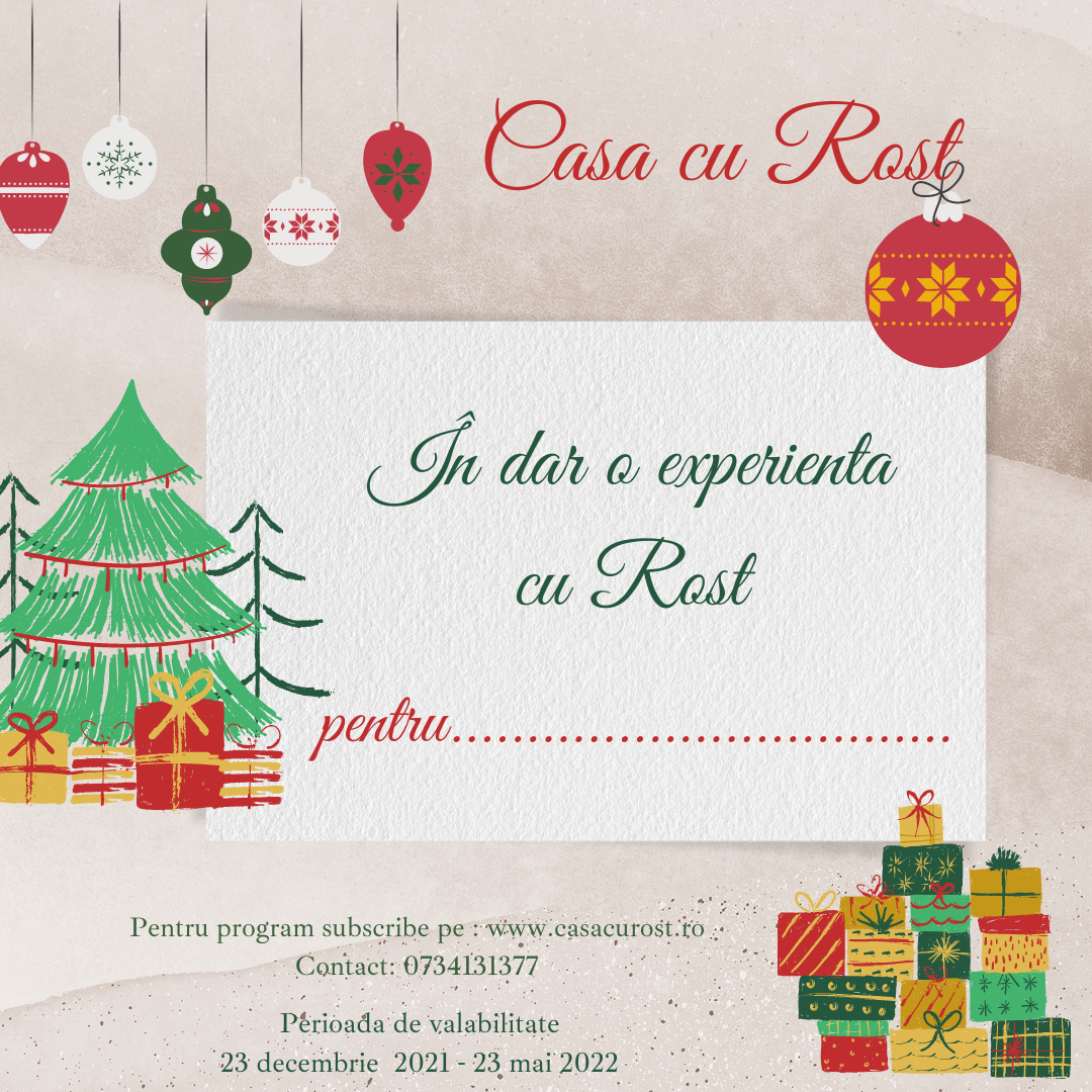 Cadouri cu Rost pentru cei dragi - Casa cu rost